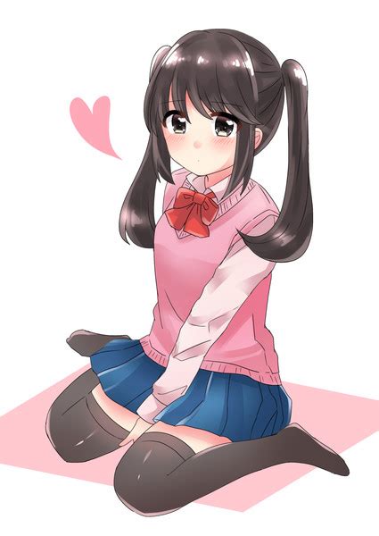女の子座り にいなイラストレーター さんのイラスト ニコニコ静画 イラスト