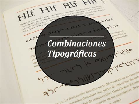 MEJORES COMBINACIONES TIPOGRÁFICAS PARA UN MENSAJE