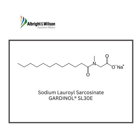 Gardinol® Sl30e Sodium Lauroyl Sarcosinate
