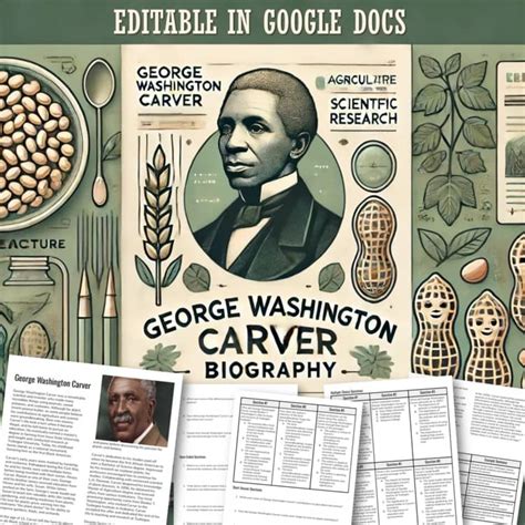 George Washington Carver Biography Scientific Minds Reading Resource