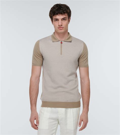 Kiton - Cotton polo shirt Kiton