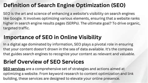 Ppt Search Engine Optimization Navigating The Digital Landscape