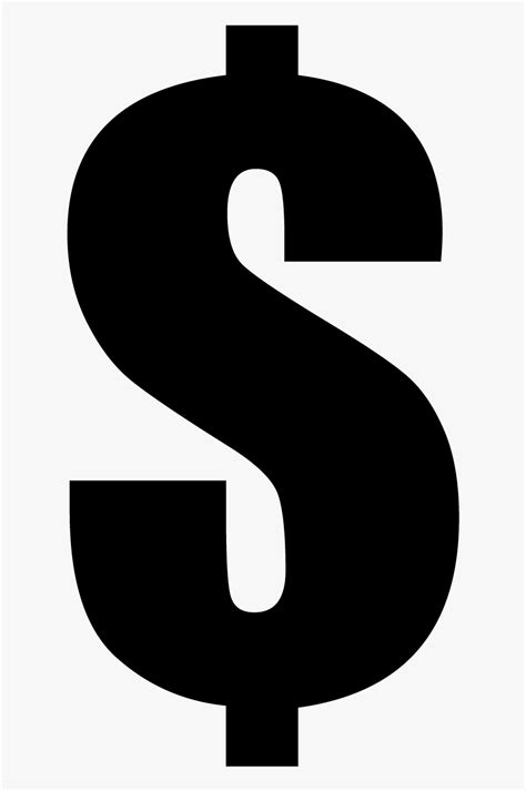 Black Dollar Symbol