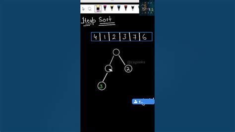 How Heap Sort Works Dsa Datastructures Algorithm Python Youtube