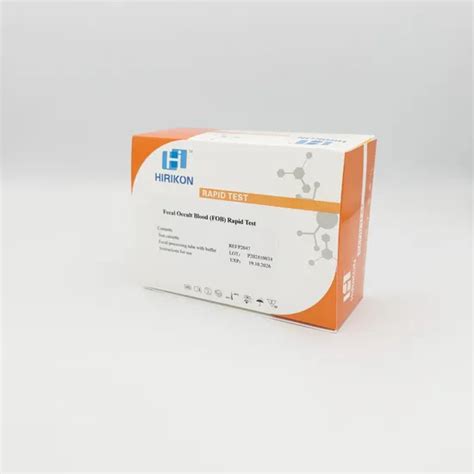 Home Use Fob Fecal Occult Blood Test Feces Medical Disposable Rapid