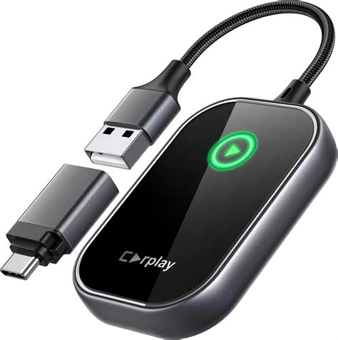 Linkify BY K Wireless CarPlay Dongle Plug And Play Bluetooth WIFI Dual Connection USB A