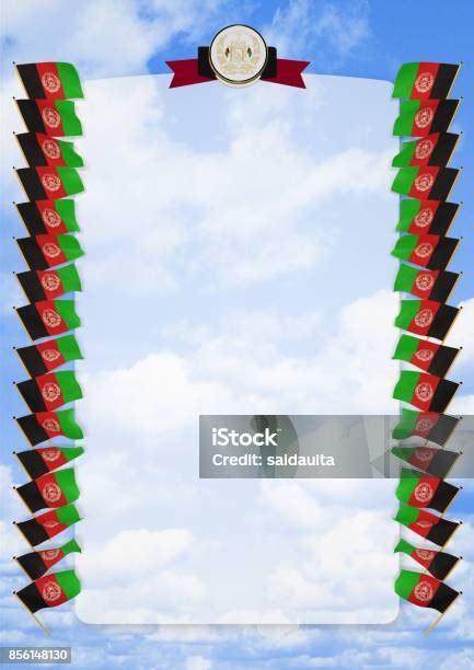 프레임과 국기와 국장 아프가니스탄 국경 3 차원 일러스트 레이 션 공란에 대한 스톡 사진 및 기타 이미지 공란 교육 디자인 Istock