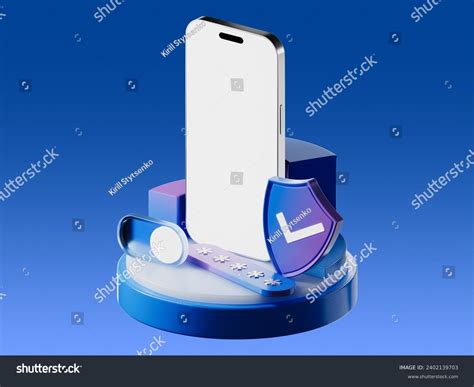Security Reliability 3d Rendering Digital Blue Stock Illustration 2402139703 Shutterstock