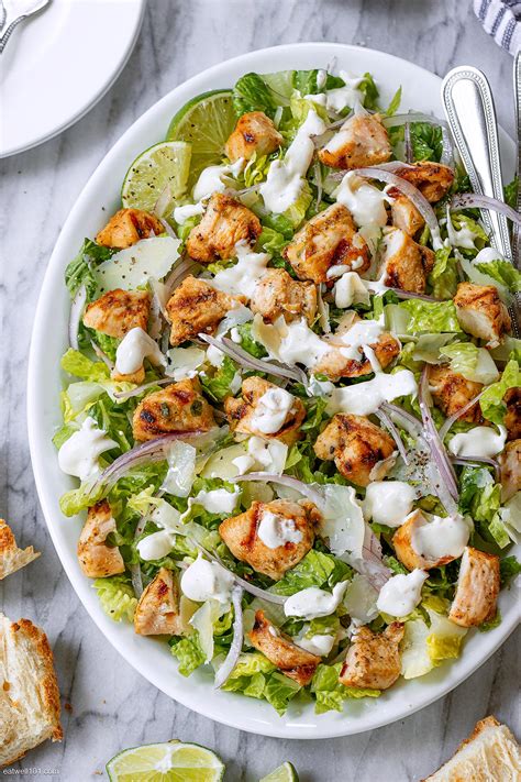 Grilled Chicken Salad Recipe — Eatwell101