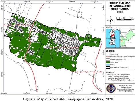 Figure 1 From CARRYING CAPACITY AND LAND SUITABILITY OF RICE FIELDS ON