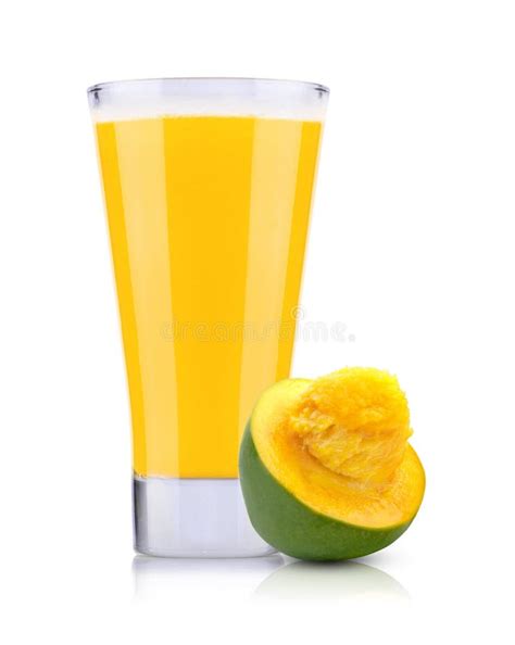Het Verse Sap Van De Mango Stock Afbeelding Image Of Snack 29022321