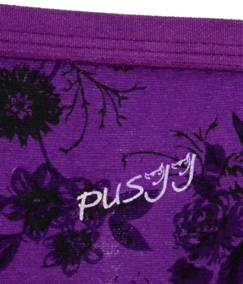 Buy Pusyy Purple Racerback Panty Online At Best Prices In India Snapdeal