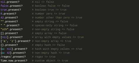 Tìm hiểu về nil vs blank vs empty vs present trong Ruby on Rails