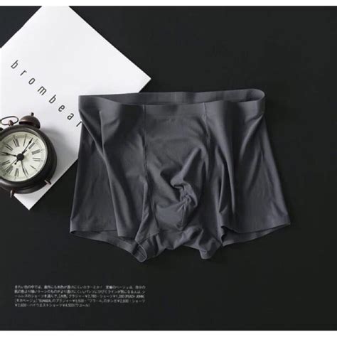 🎈พร้องส่ง🎈กางเกงในชายไร้ขอบ ไร้ตะเข็บ สไตส์ญี่ปุ่น เนื้อผ้านุ่ม ลื่น ใส่สบาย ระบายอากาศได้ดี