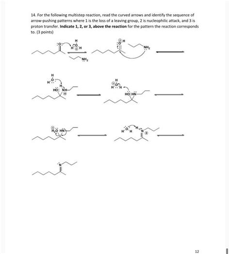 Solved 14 For The Following Multistep Reaction Read The Chegg