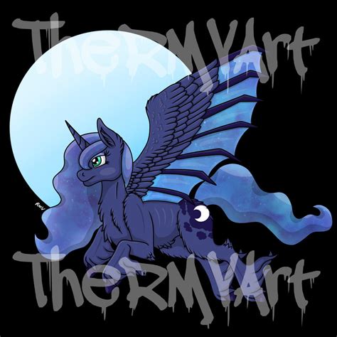 Princess Luna Fan Art By Rmv Art On Deviantart