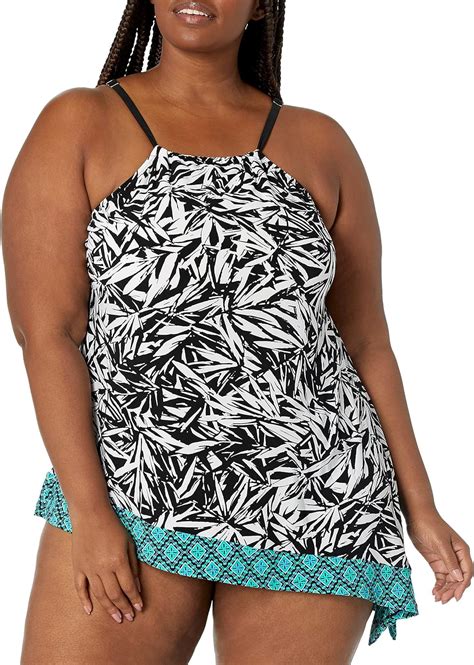 Amazon Brand Coastal Blue Womens Plus Size Control