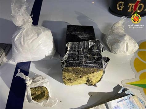 Homem é Preso Por Posse Ilegal De Armas E Tráfico De Drogas No Recanto