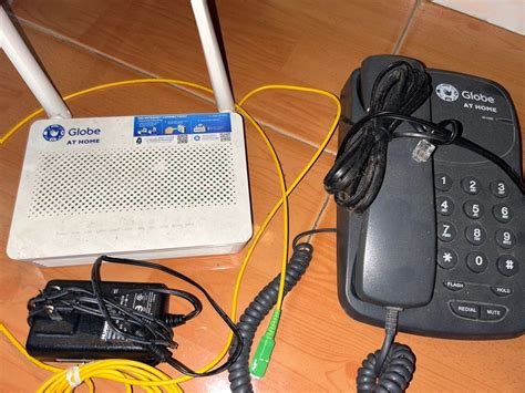Globe At Home Landline And Router From Globe Postpaid Plan On Carousell