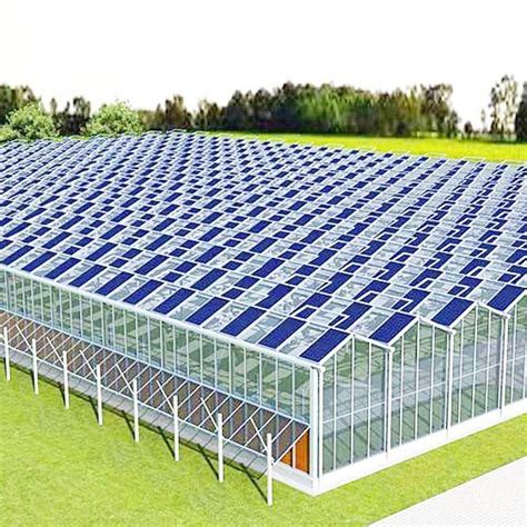 China Photovoltaic Agricultural Greenhouse With High Technology Solar