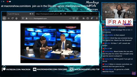 Mike Lindell Vs Ron Blackman The Macron Show