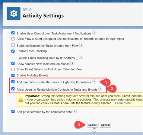 salesforce public calendar