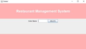 Restaurant Management System Project In Java CopyAssignment