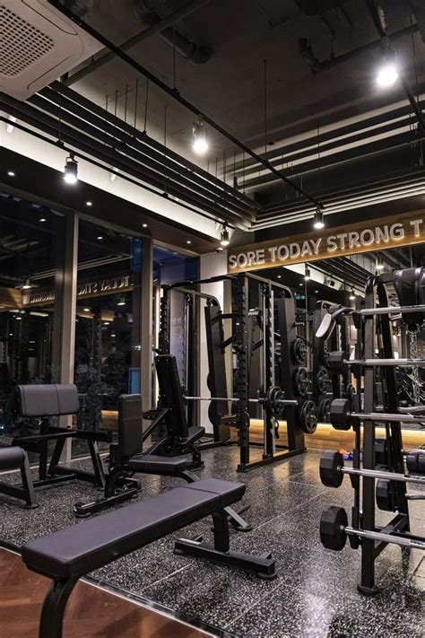 모던 빈티지 헬스장인테리어 피티샵 공사완료 현장 사무실인테리어 공사 전문업체 Gym Design Gym Setup Home Gym Design