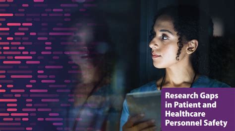 Research Gaps In Patient And Healthcare Personnel Safety Hais Cdc