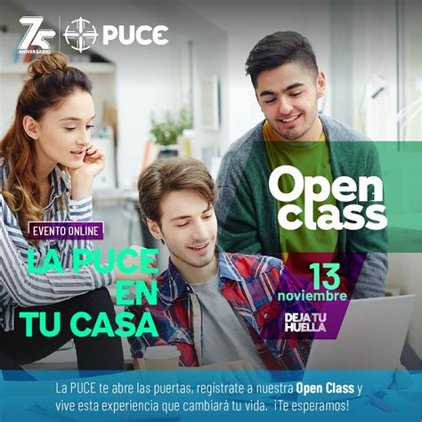 🆕 Regístrate En La Open Class Diseño Gráfico Puce Uio