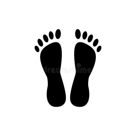 Vector Del Icono De La Pedicura Aislado En El Fondo Blanco Muestra De