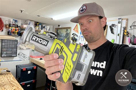 Ryobi V Cordless Router Unbox Review Field Treasure Designs