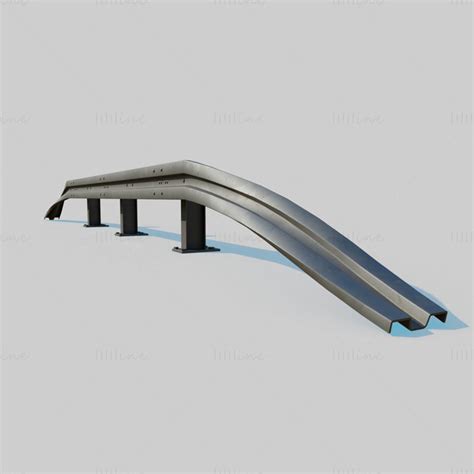 Guard Rail 3d Model