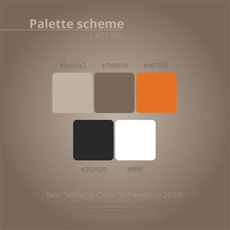 Premium Vector Palette Schema Color Website