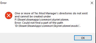 Drive Letter Shift Tes Mod Manager Won T Start Up Skyrim Technical Support LoversLab