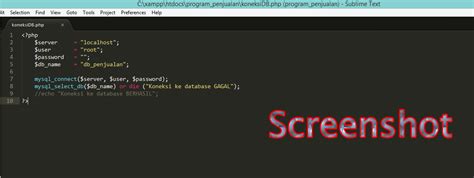 Part 2 Tutorial Crud Dengan Bahasa Php Mysql Simpan Ke Database Mysql ~ Joncode