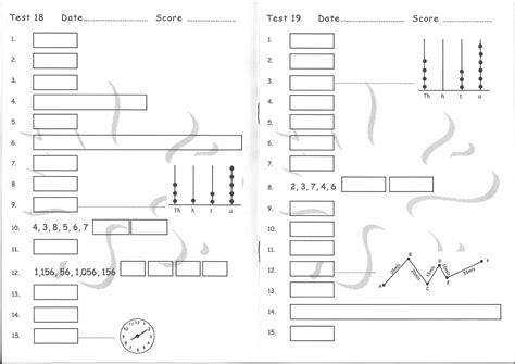 Mental Arithmetic Tests Pupil Response Booklet Year 4 Booklet 2 Tests 13 24