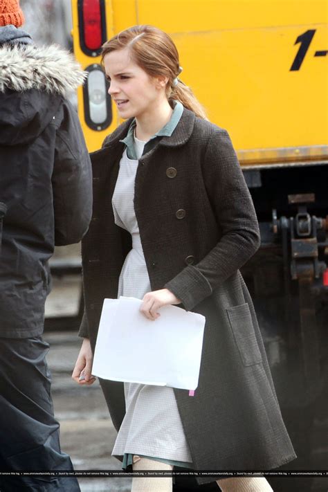 Emma Watson Regression Set Photos April 2014 Celebmafia