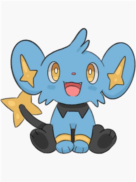 Shinx Sticker For Sale By Puppypetter Redbubble
