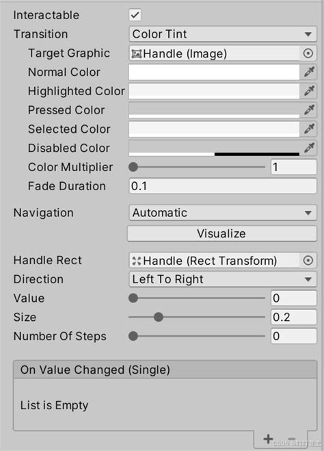 Unity Ugui 之 Scrollbar与scrollview Csdn博客