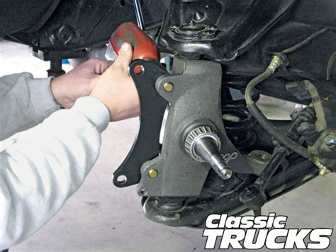 Classic Performance Products Chevy C Drop Spindle Install Hot Rod Network
