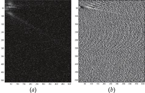 The Real A And Imaginary B Component Of The Sar Complex Signal Download Scientific Diagram