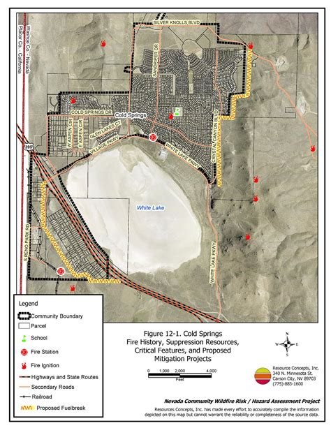 120 Cold Springs Washoe County Fire Plan Nevada Community Wildfire