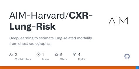Github Aim Harvard Cxr Lung Risk Deep Learning To Estimate Lung Related Mortality From Chest