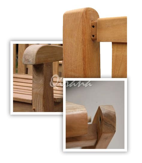 Accurate Joint Assembling Indonesia Teak Garden Furniture Manufacturer