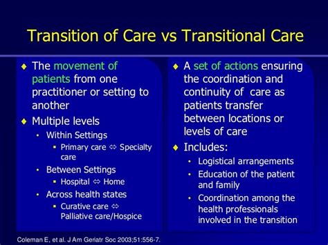 Transitional Care