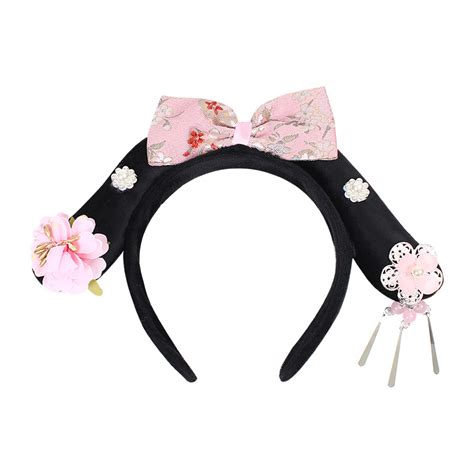 刘亦菲同款复古宫廷风格格发箍汉唐公主贵人旗头头箍贵妃娘娘头饰虎窝淘