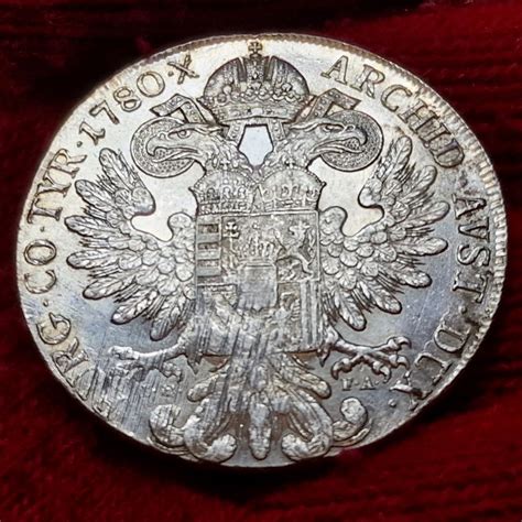 Österreich Haus Habsburg RDR Taler 1780 IC FA Wien Maria Theresia 1740