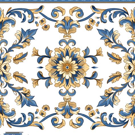 European Retro Pattern Vector Materia Background