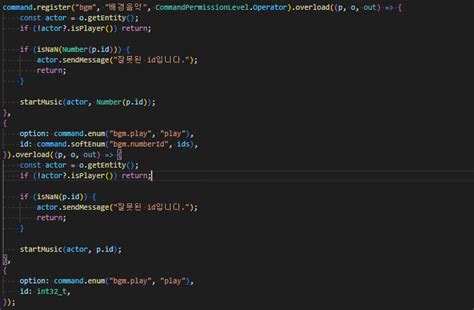 Number Limit Of Command Register Issue Bdsx Bdsx Github